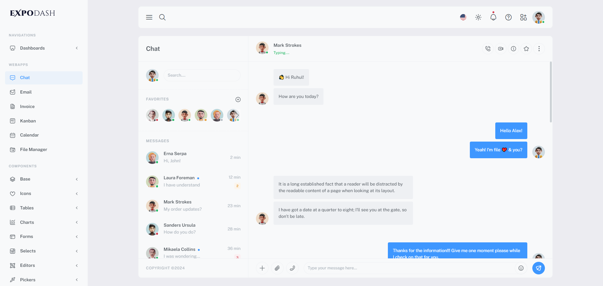 Expodash – Bootstrap 5 Admin Dashboard Template by WRAPCODERS | CodeCanyon