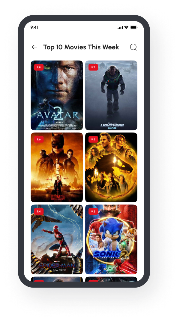 Movieflix - Movie Streaming App React Native CLI Ui Kit by JsmThemes