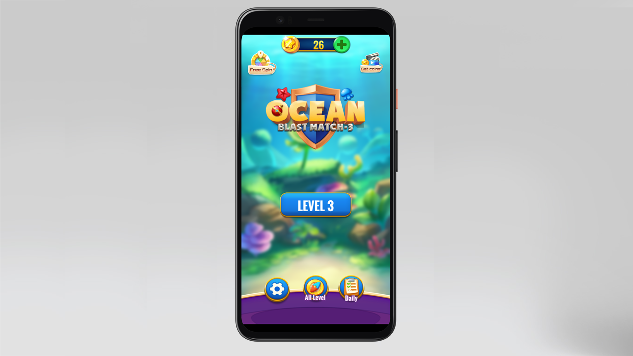 Ocean Blast - Unity Complete Project by dotmob | CodeCanyon