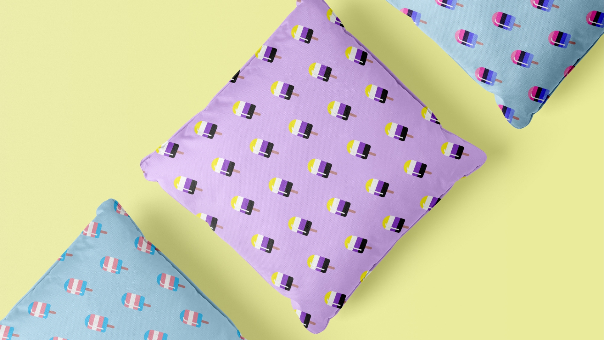 29 LGBTIA+ Pride Flag Popsicle Patterns Photoshop Add-on for Pride 2024 ...