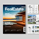 Real Estate Magazine Template, Print Templates | GraphicRiver
