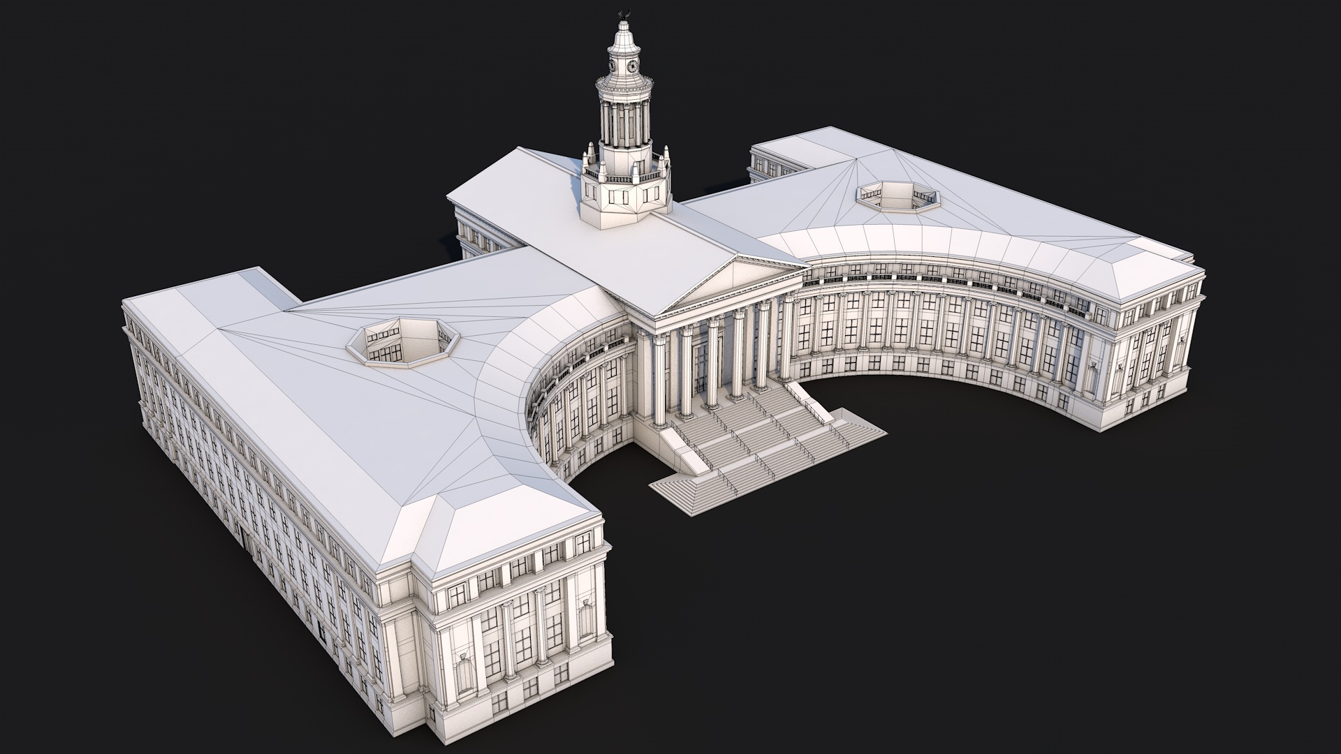Denver City Hall Building by multimedia4d | 3DOcean