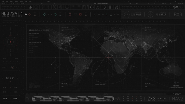 HUD Covert Operations Satellite 4, After Effects Project Files | VideoHive HUD Covert Operations Satellite 4, After Effects Project Files | VideoHive