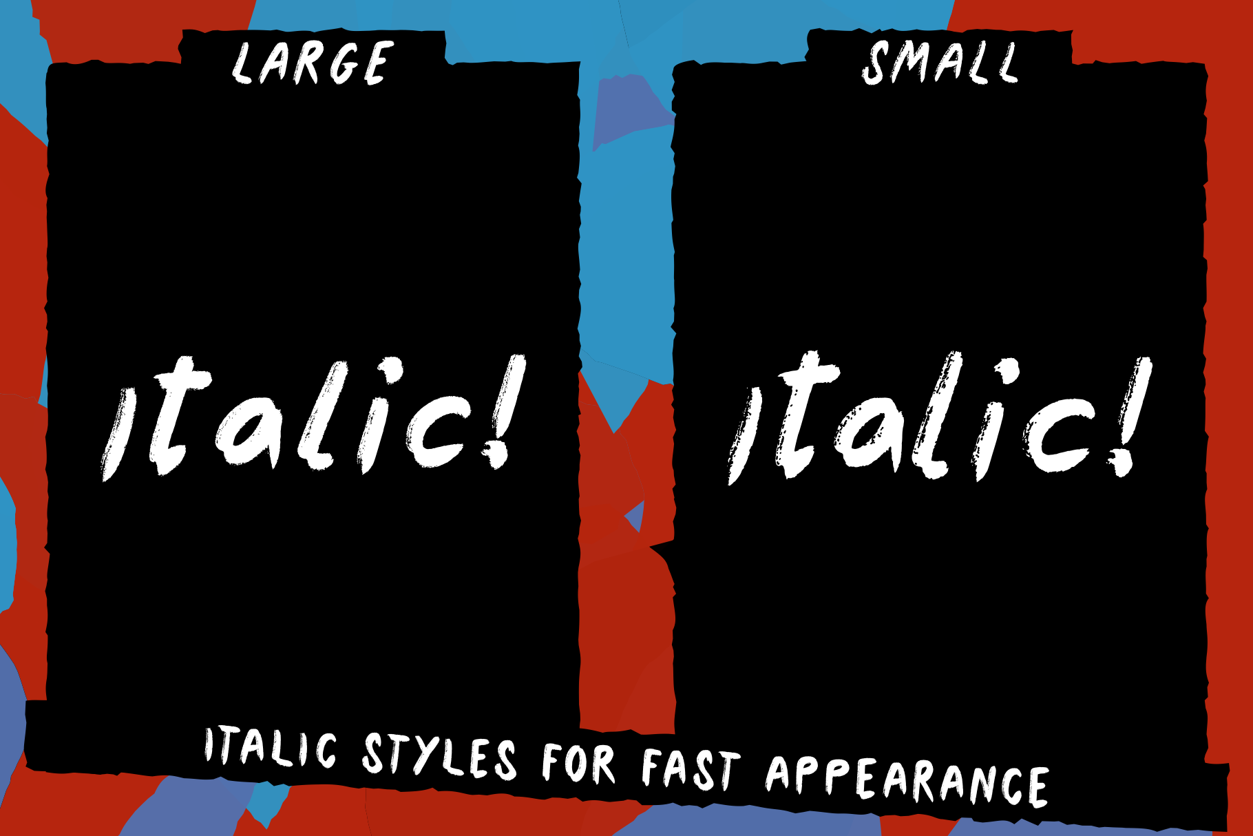 Heavy Handed Handmade 4 Font Family, Fonts | GraphicRiver