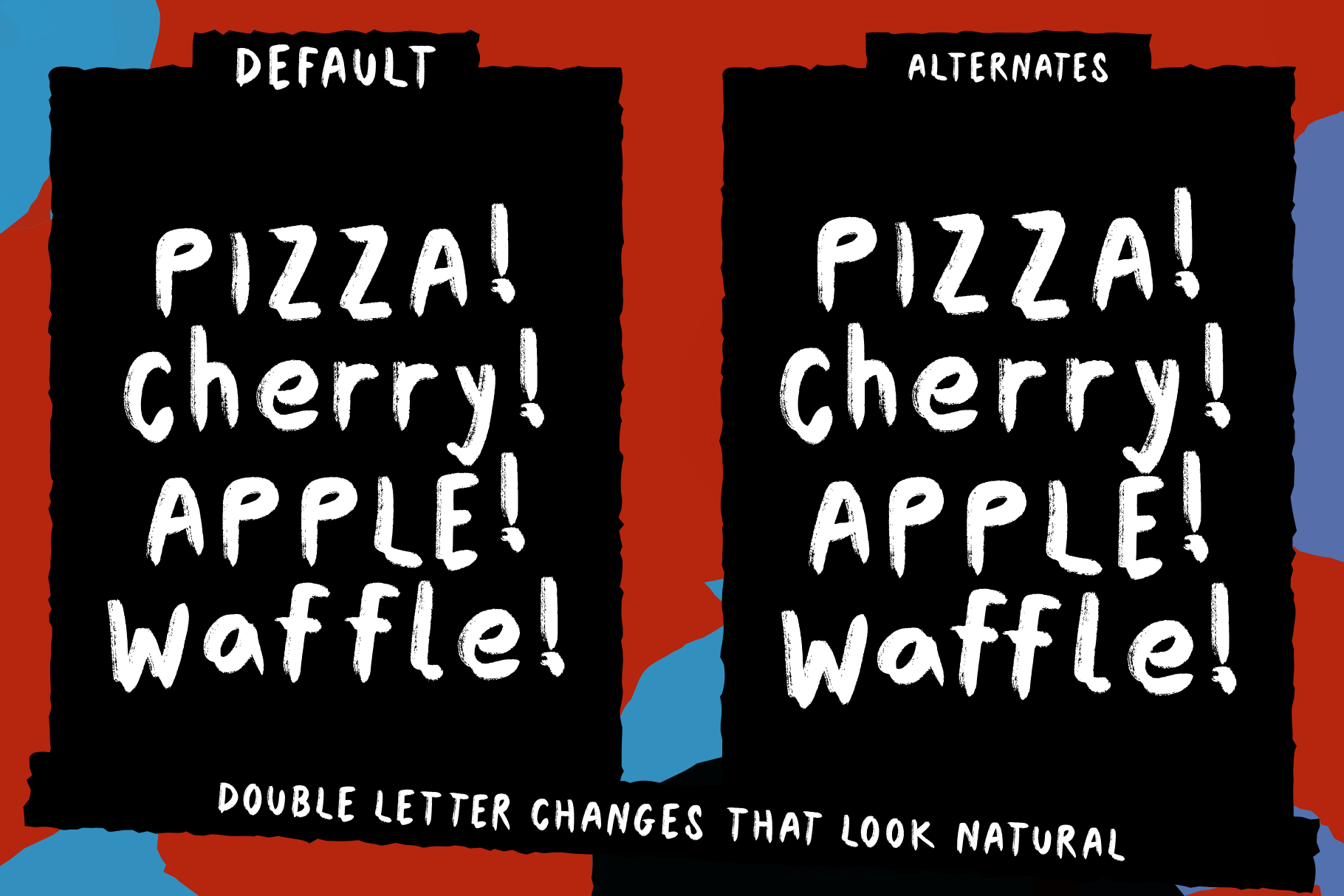 Heavy Handed Handmade 4 Font Family, Fonts | GraphicRiver