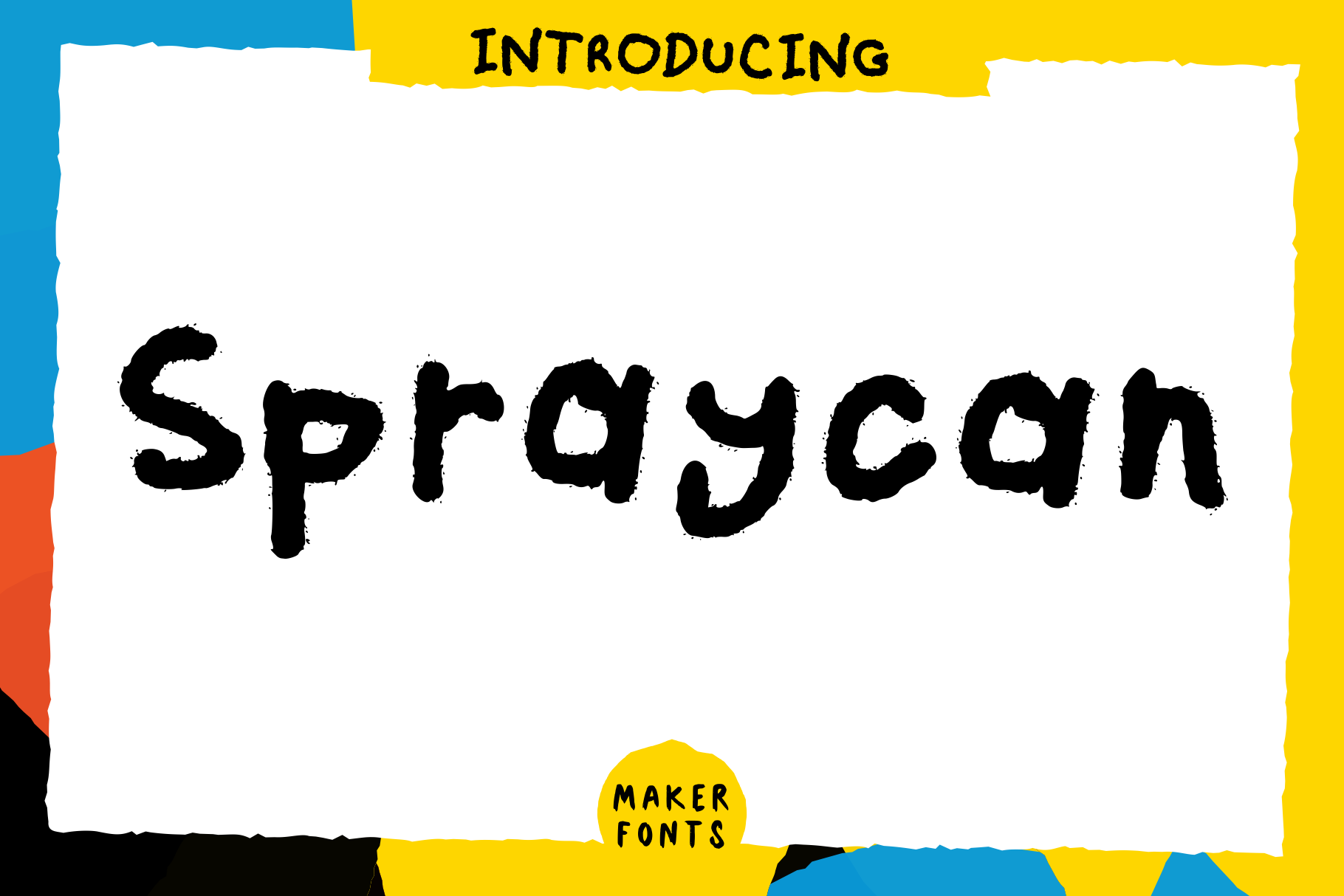 Spraycan Handmade Font, Fonts | GraphicRiver