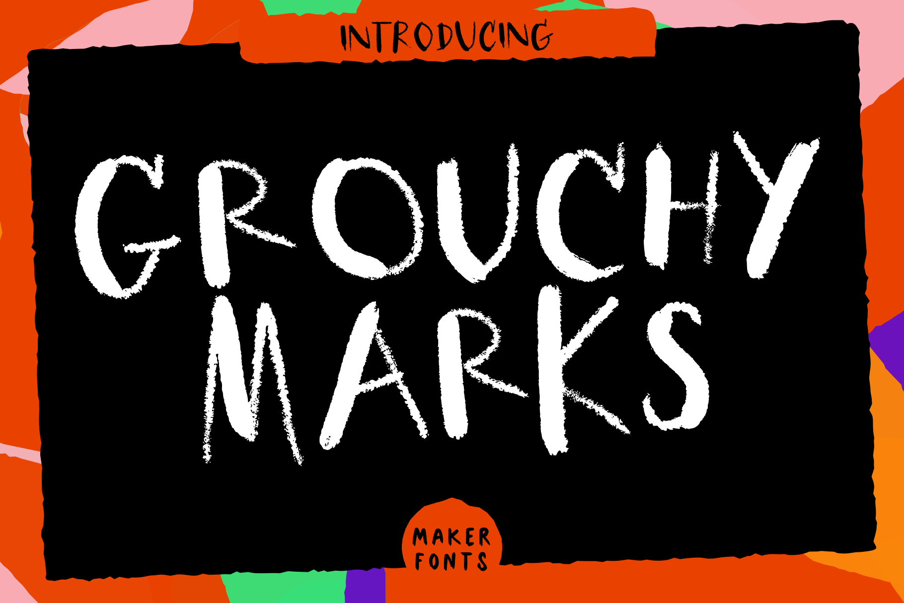 Grouchy Marks Handmade Font, Fonts | GraphicRiver