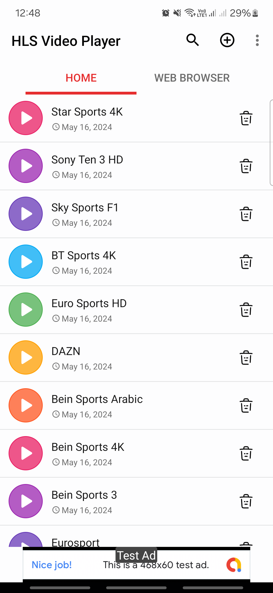 HLS Video Player Android App ( Online ) by nemosofts | CodeCanyon