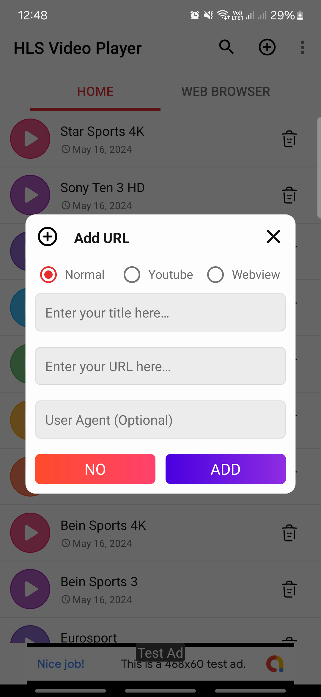 HLS Video Player Android App ( Online ) by nemosofts | CodeCanyon
