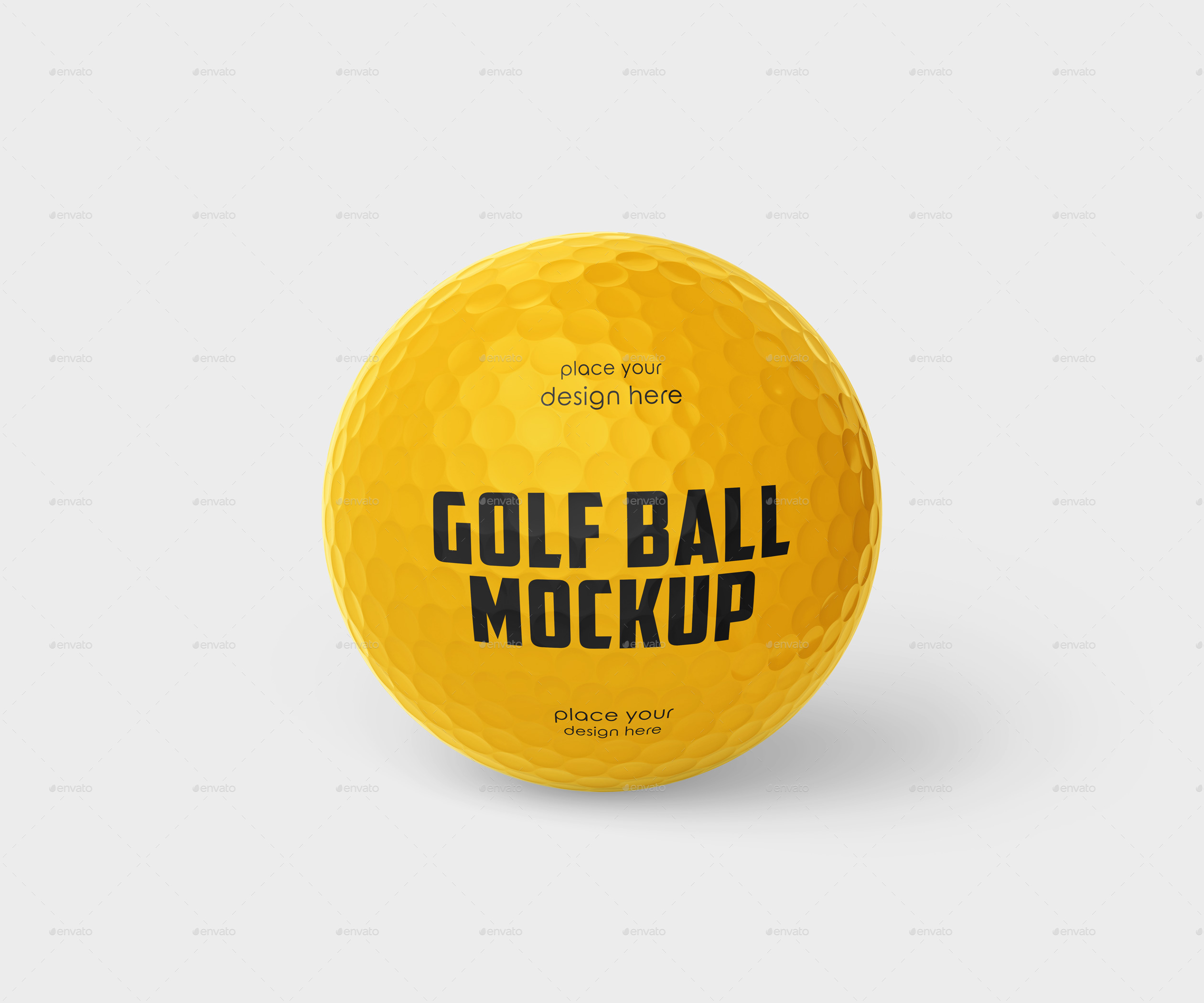 Golf Ball Mockup Set, Graphics | GraphicRiver