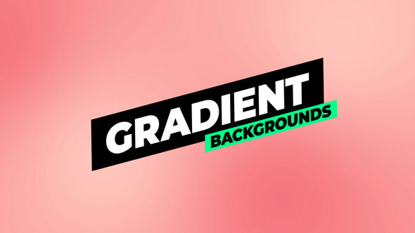 Gradient Backgrounds, After Effects Project Files | VideoHive