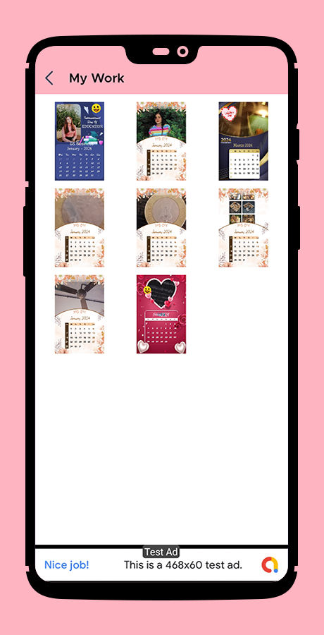 My Photo On Calendar, Calendar Photo Editor, Calendar Photo Frame ...