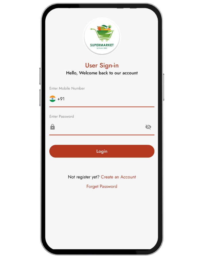 Grocery React Native Android App | Supermarket App | Single Vendor App ...