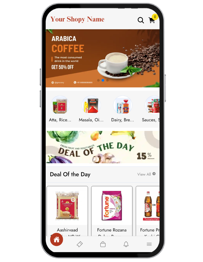 Grocery React Native Android App | Supermarket App | Single Vendor App by apksoftwaresolution