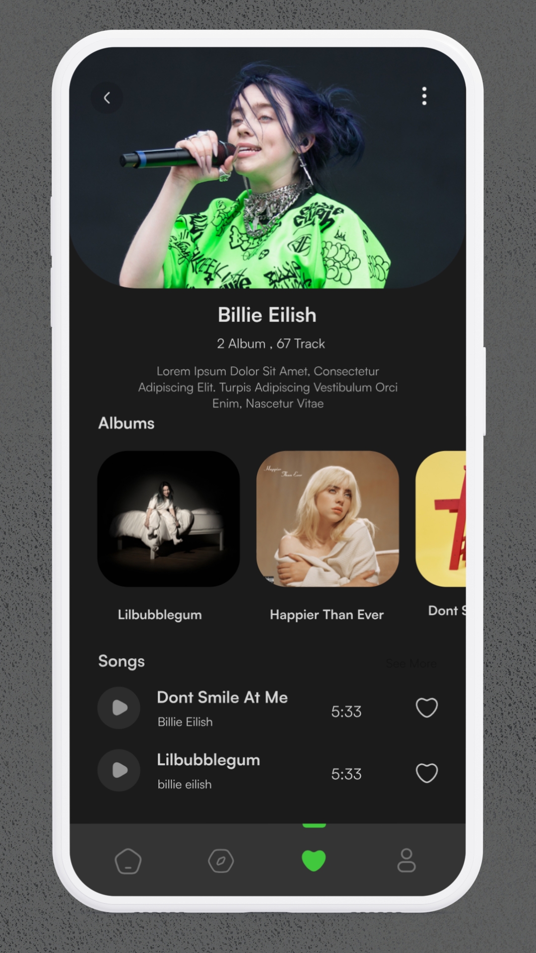 Flowfy (Spotify Redesign), Flutter App Template by MashFlow | CodeCanyon
