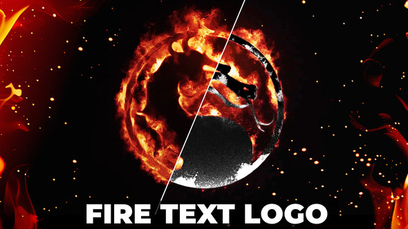 Fire Text Logo Creator, After Effects Project Files | VideoHive
