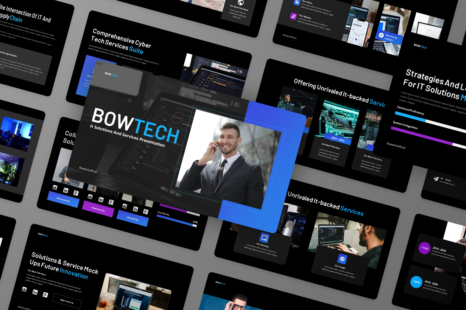 Bowtech - IT Solutions & Services PowerPoint Presentation, Presentation ...