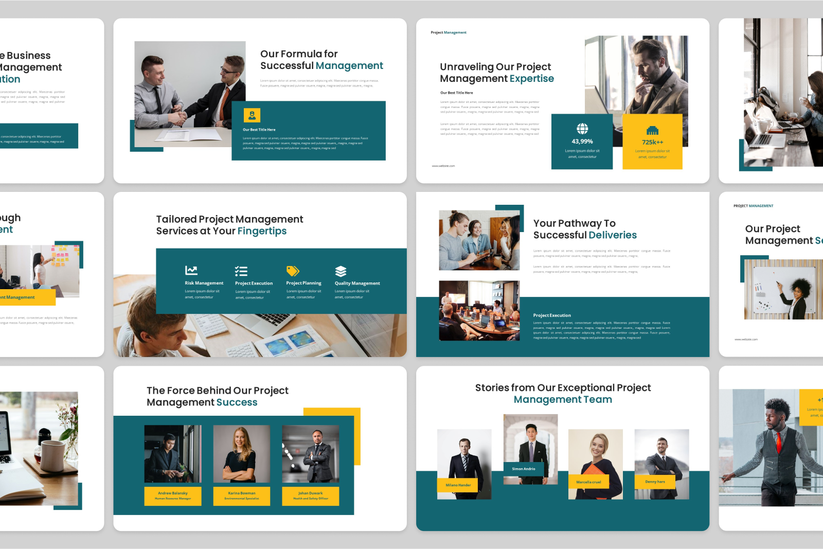 Business Project Management Keynote, Presentation Templates | GraphicRiver