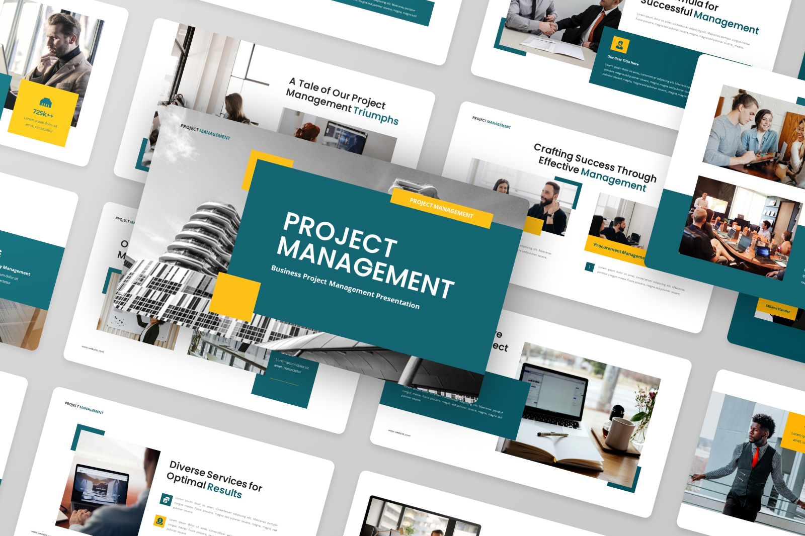 Business Project Management Keynote, Presentation Templates | GraphicRiver