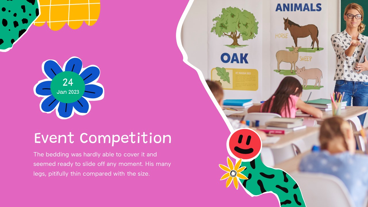 Kids Education PowerPoint Template, Presentation Templates | GraphicRiver