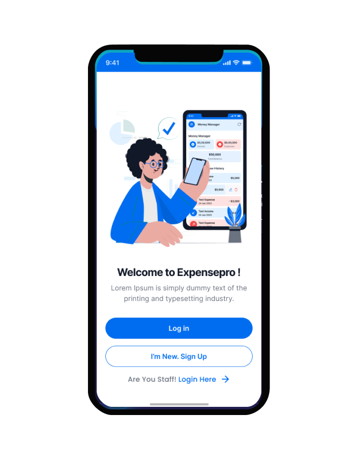 ExpensePro-Task & Expense Management Flutter App with Admob & startApp ...
