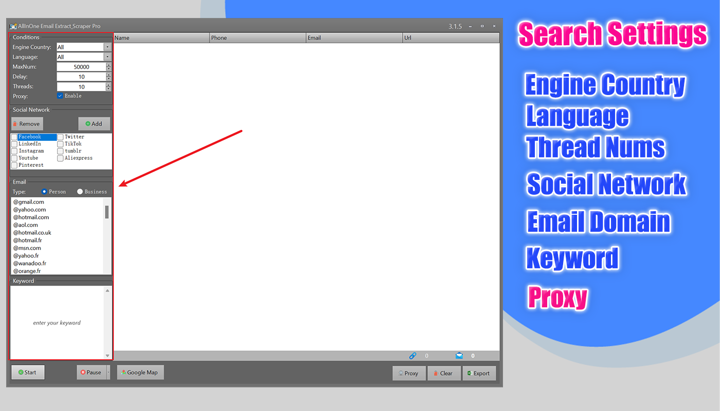 All-in-One Email Extractor & Lead Generator by IonicStudio | CodeCanyon