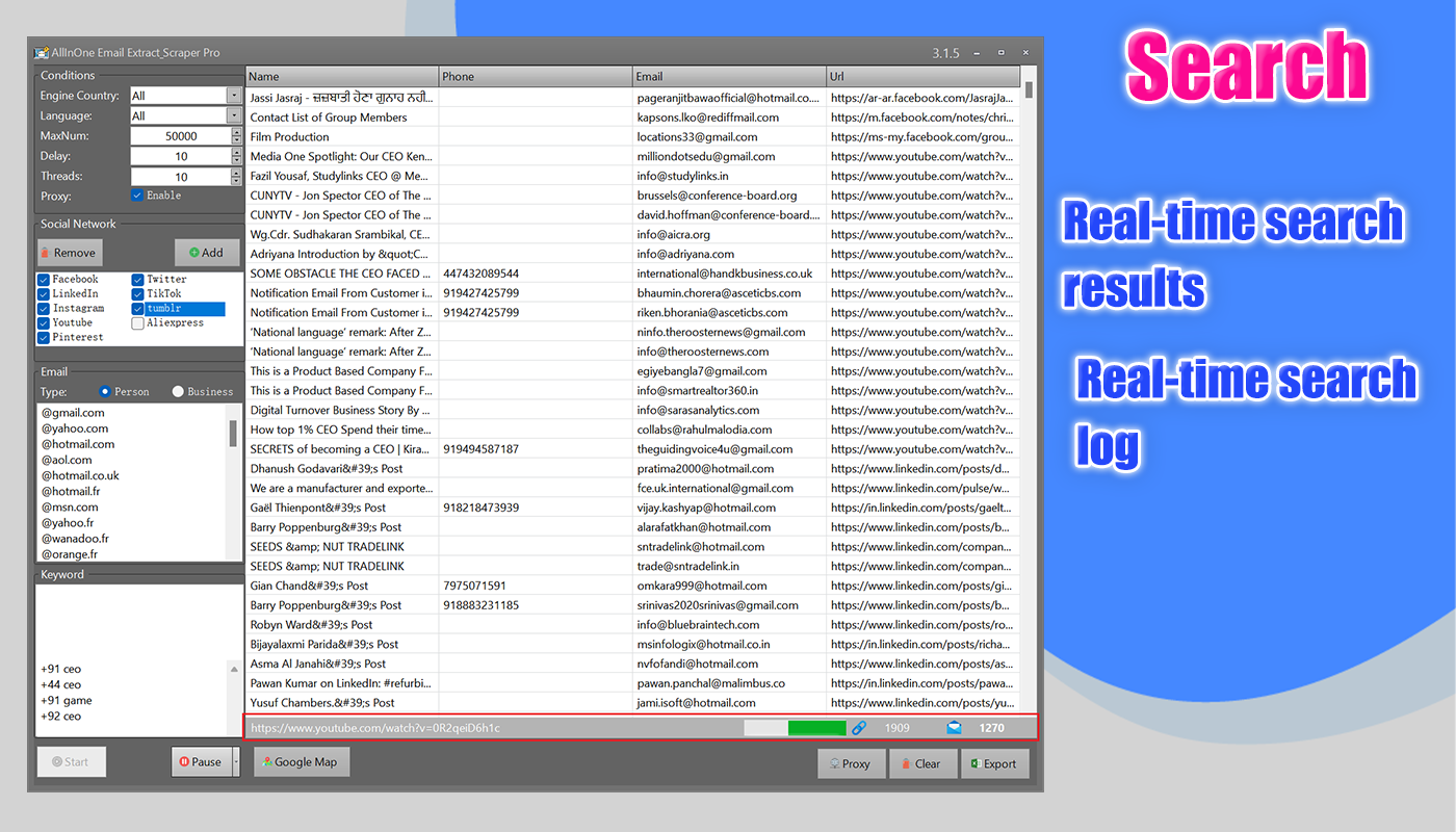 All-in-One Email Extractor & Lead Generator by IonicStudio | CodeCanyon
