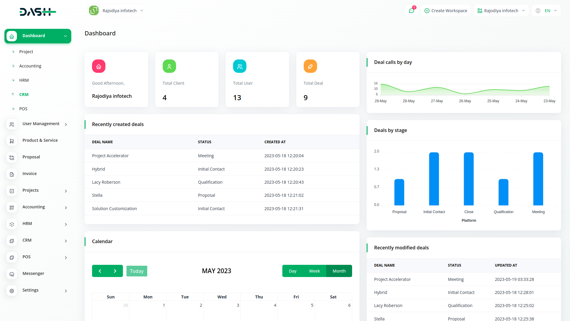 WorkDo Dash SaaS - Open Source ERP with Multi-Workspace by WorkDo | CodeCanyon