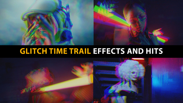 Glitch Time Trail Effects And Hits | After Effects, After Effects ...