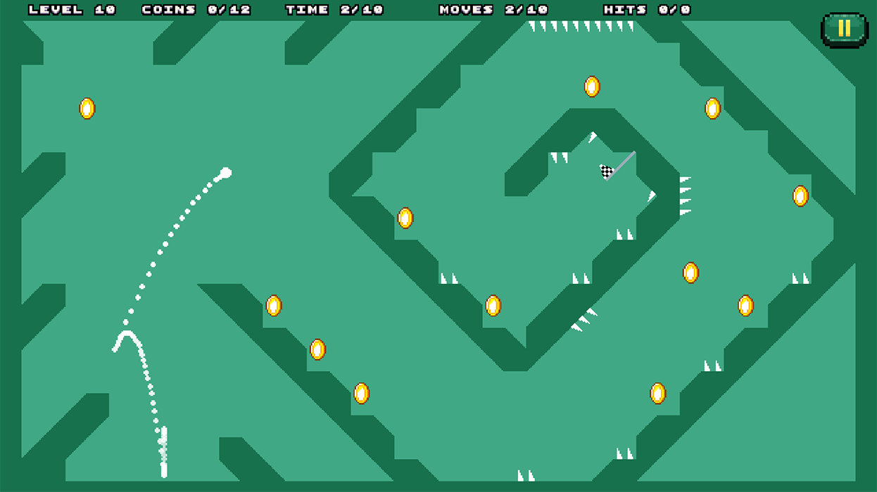 Pixel Golf HTML5 Game by Sparximer | CodeCanyon