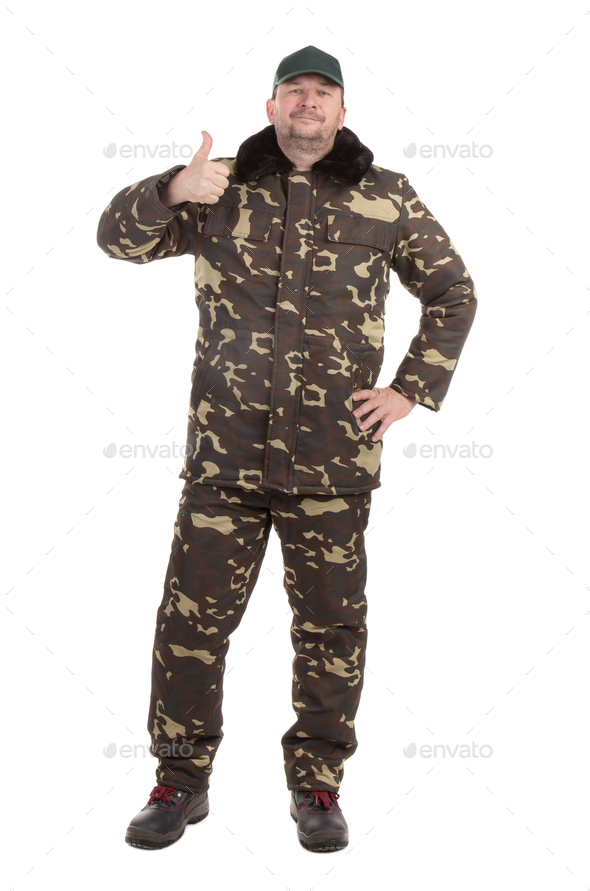 Military man with ok sign. Stock Photo by indigolotos | PhotoDune
