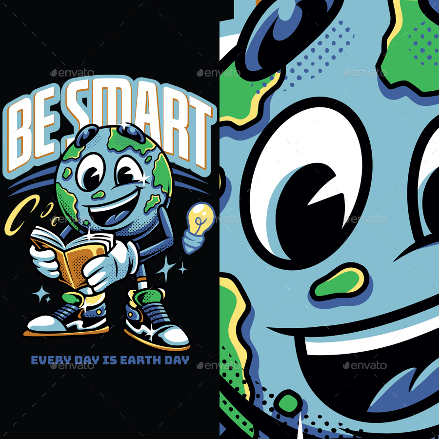 Be Smart T-Shirt Design Template, T-Shirts | GraphicRiver