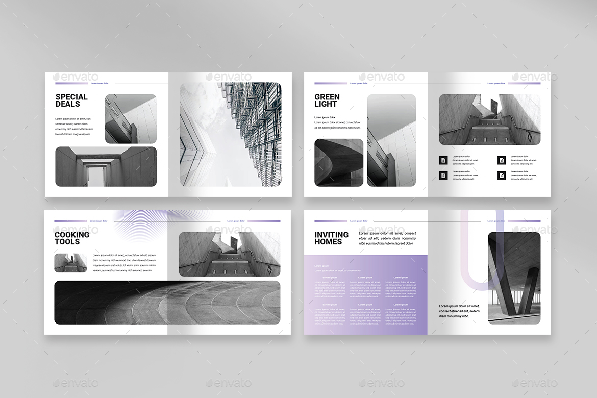 Square Product Catalogue Template, Print Templates | GraphicRiver