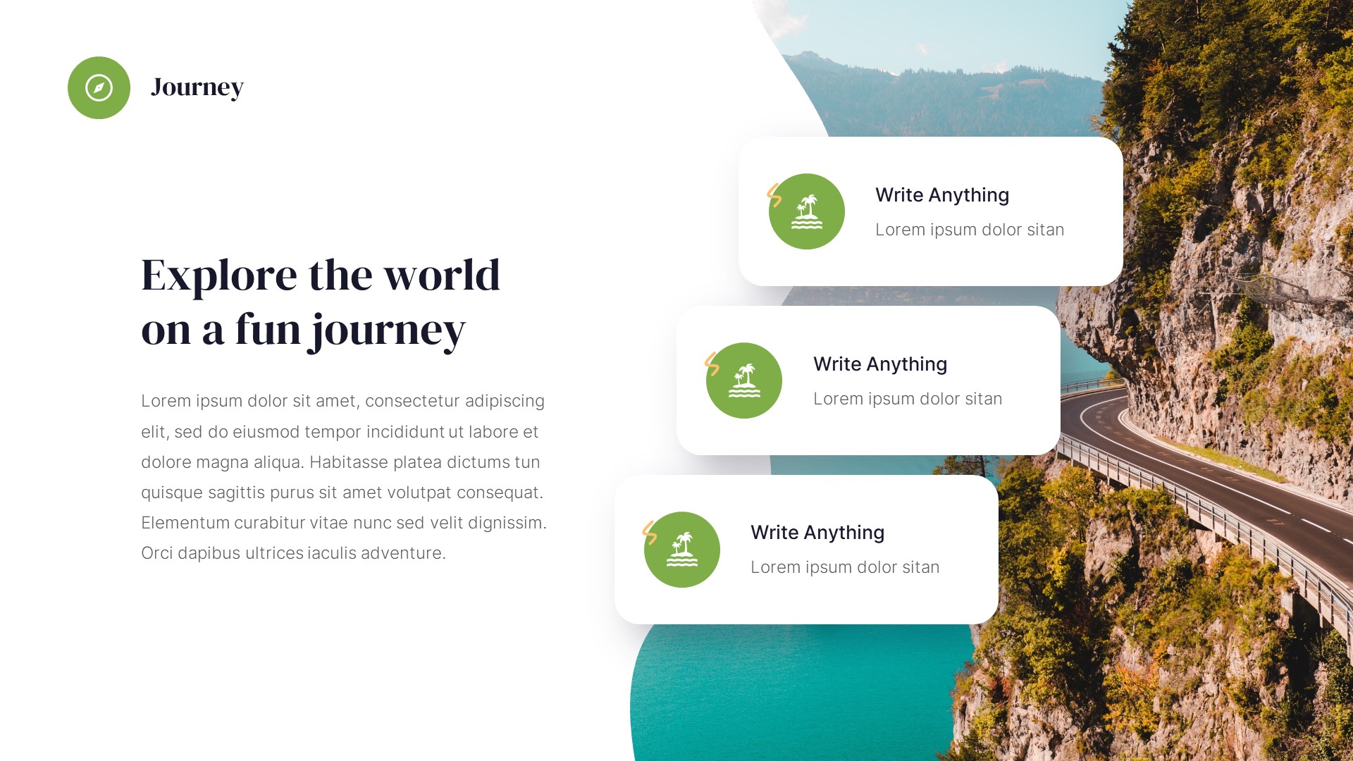 Journey - Travel Tourism Keynote Template, Presentation Templates ...