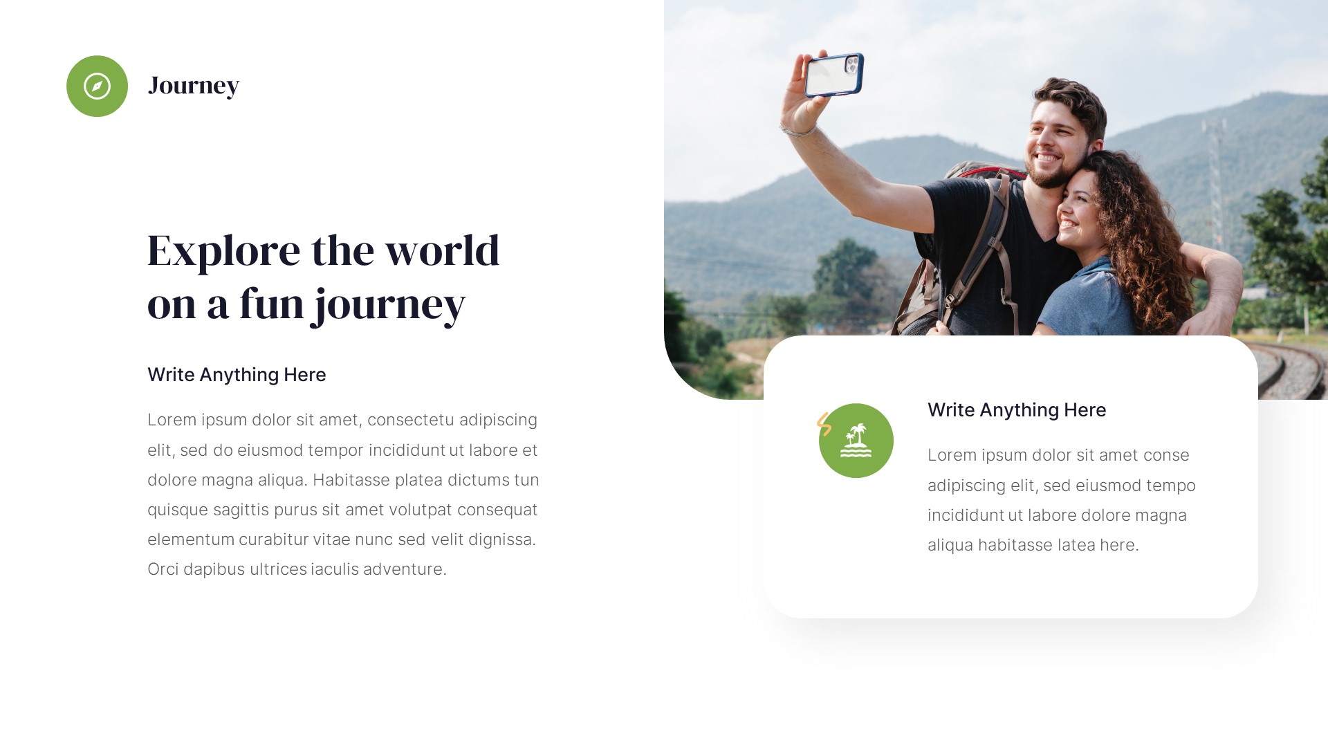 Journey - Travel Tourism Keynote Template, Presentation Templates ...