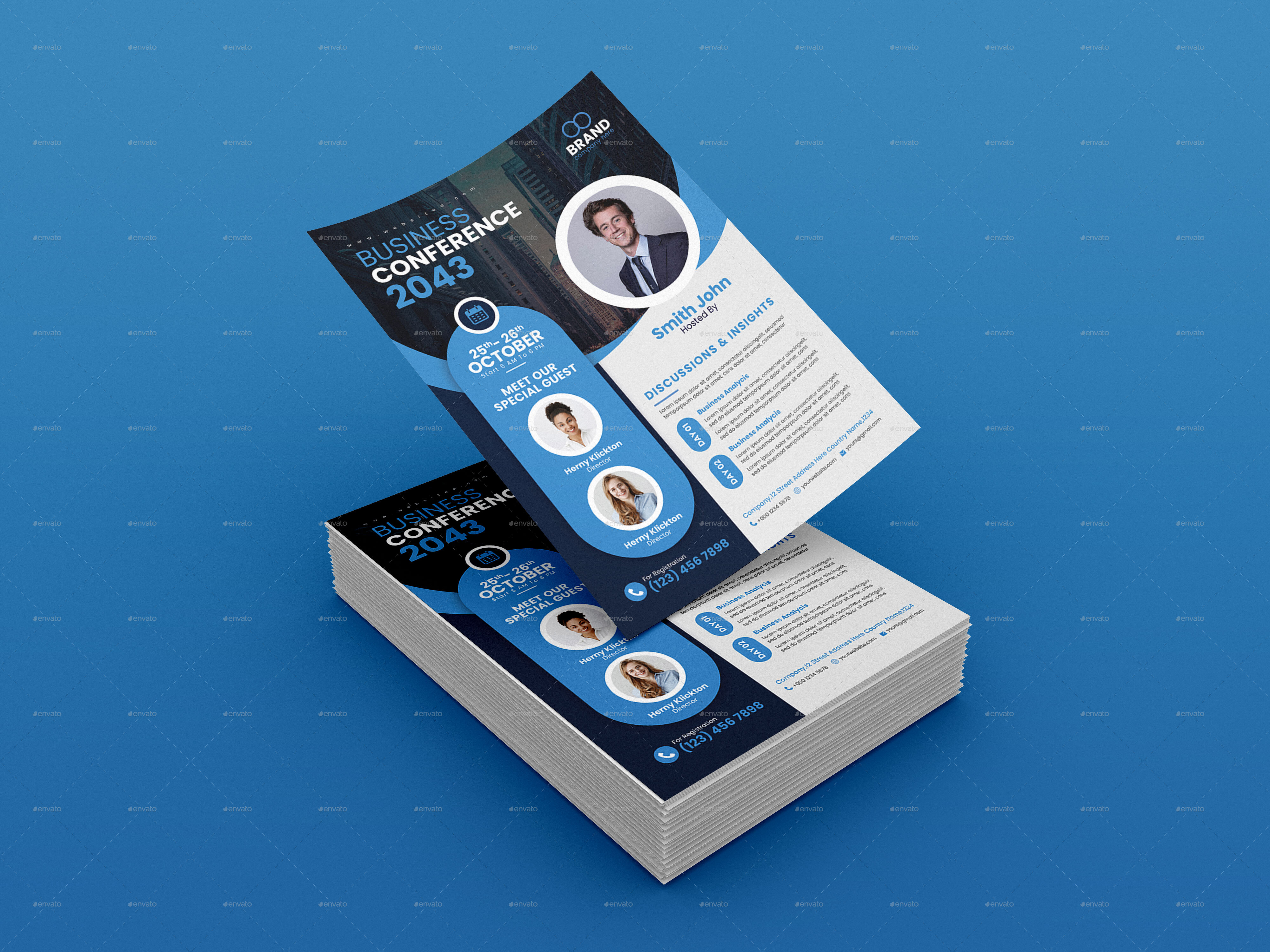 Conference Flyer, Print Templates | GraphicRiver