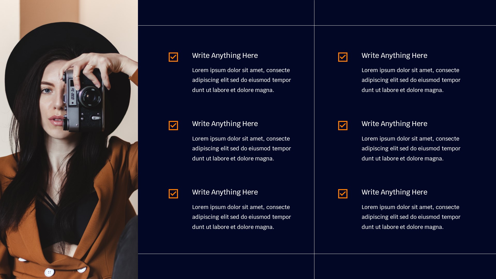 Capture - Photography Portfolio Keynote Template, Presentation Templates