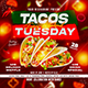 Taco Friday Flyer, Print Templates | GraphicRiver