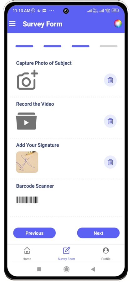 Survey - Online Survey | Data Analysis | Survey Tool | React Native iOS ...
