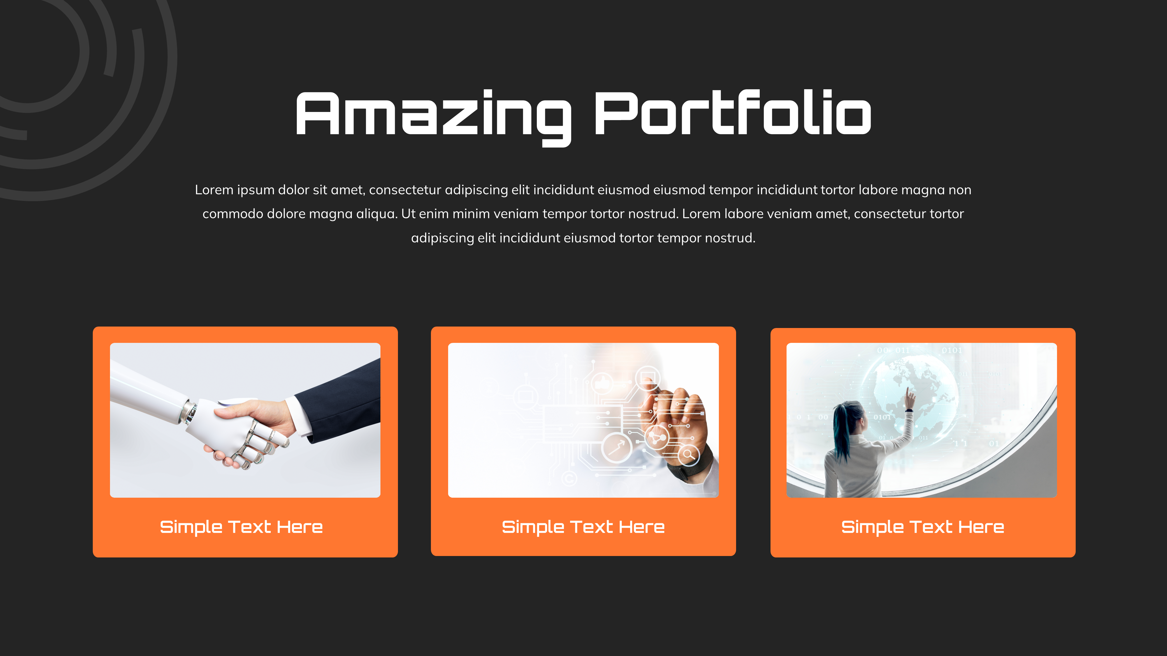 Techcom - IT & Technology Keynote Template, Presentation Templates