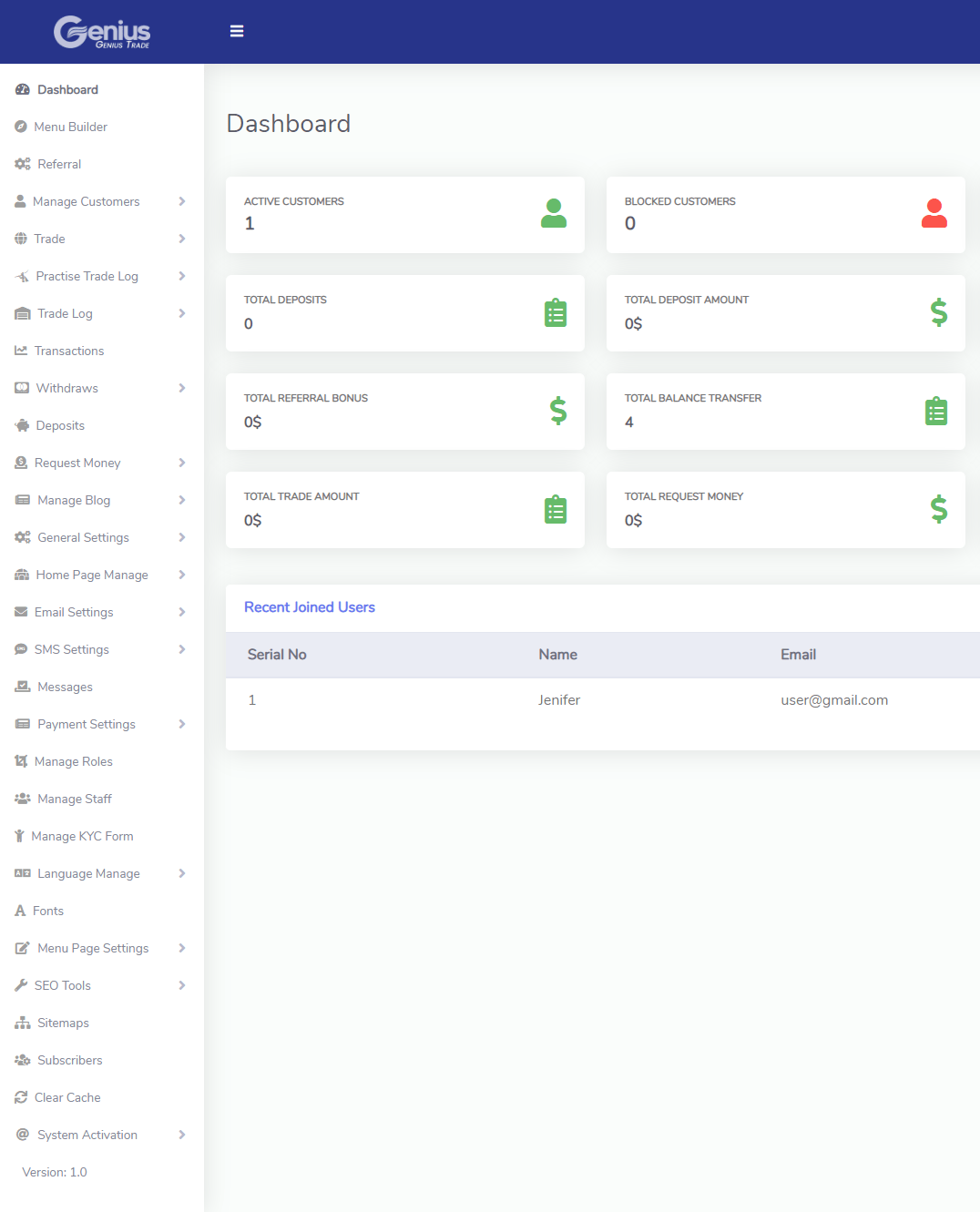 Genius Trade- Advanced Trading Platform by GeniusOcean | CodeCanyon