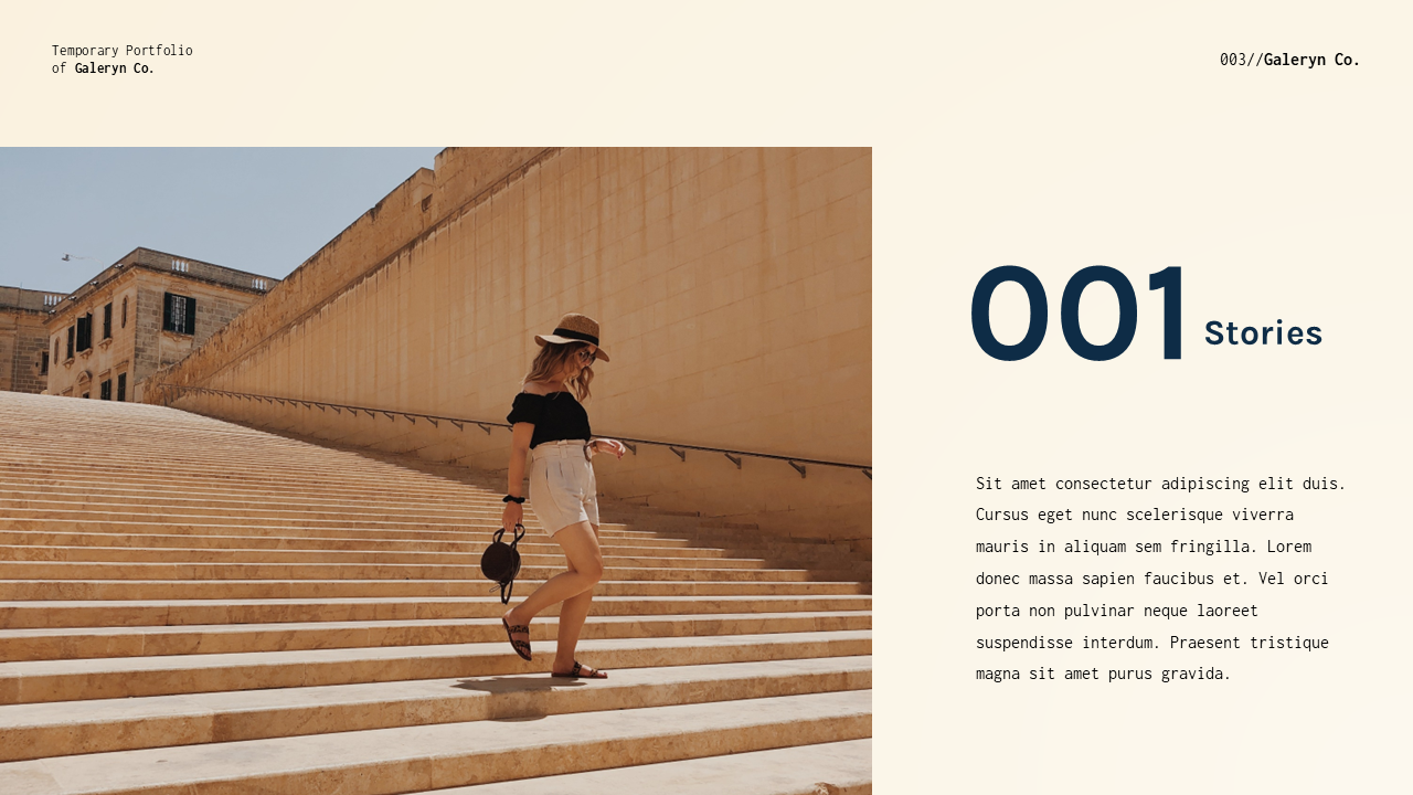 Galeryn - Modern Creative Portfolio Presentation Template, Presentation ...