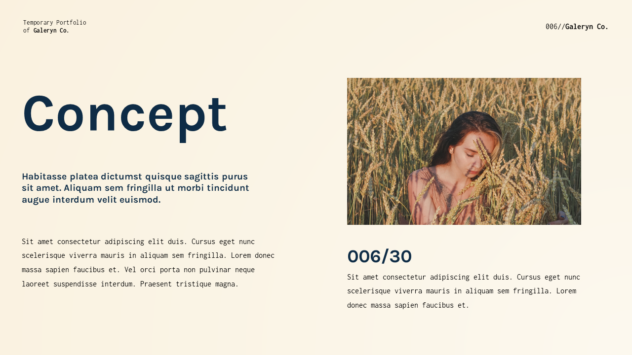 Galeryn - Modern Creative Portfolio Presentation Template, Presentation ...