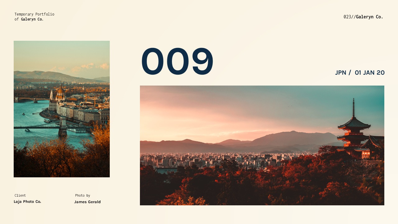 Galeryn - Modern Creative Portfolio Presentation Template, Presentation ...