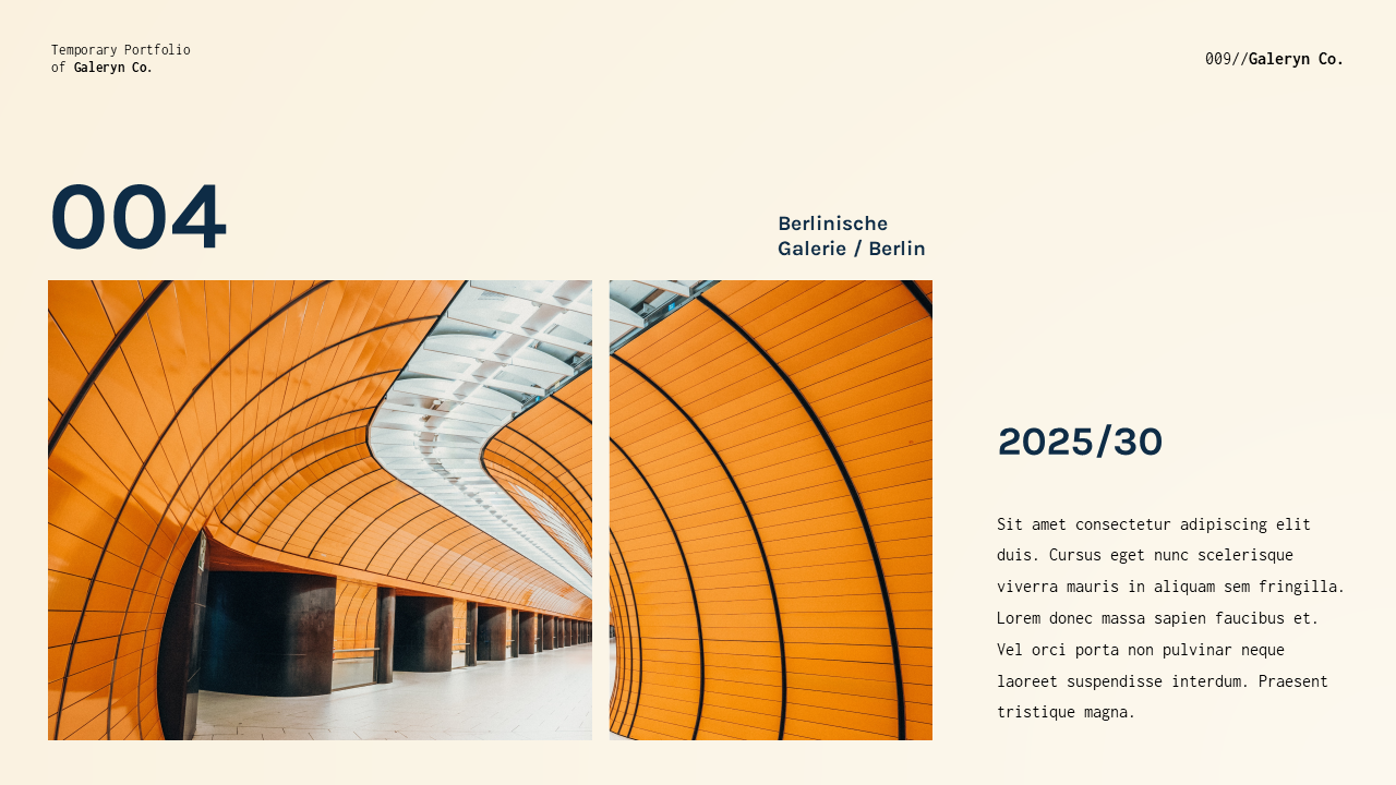 Galeryn - Modern Creative Portfolio Presentation Template, Presentation ...