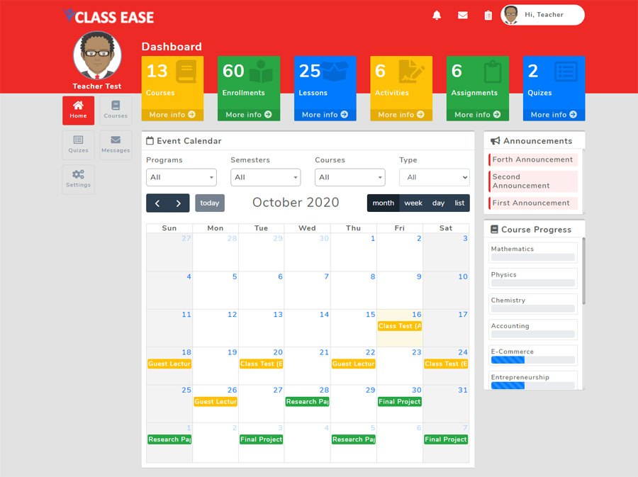 Class Ease - Exam and Class Management System by codewand | CodeCanyon