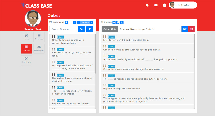 Class Ease - Exam and Class Management System by codewand | CodeCanyon