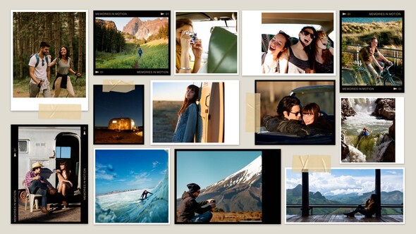 Photo Collage Video Template, After Effects Project Files | VideoHive