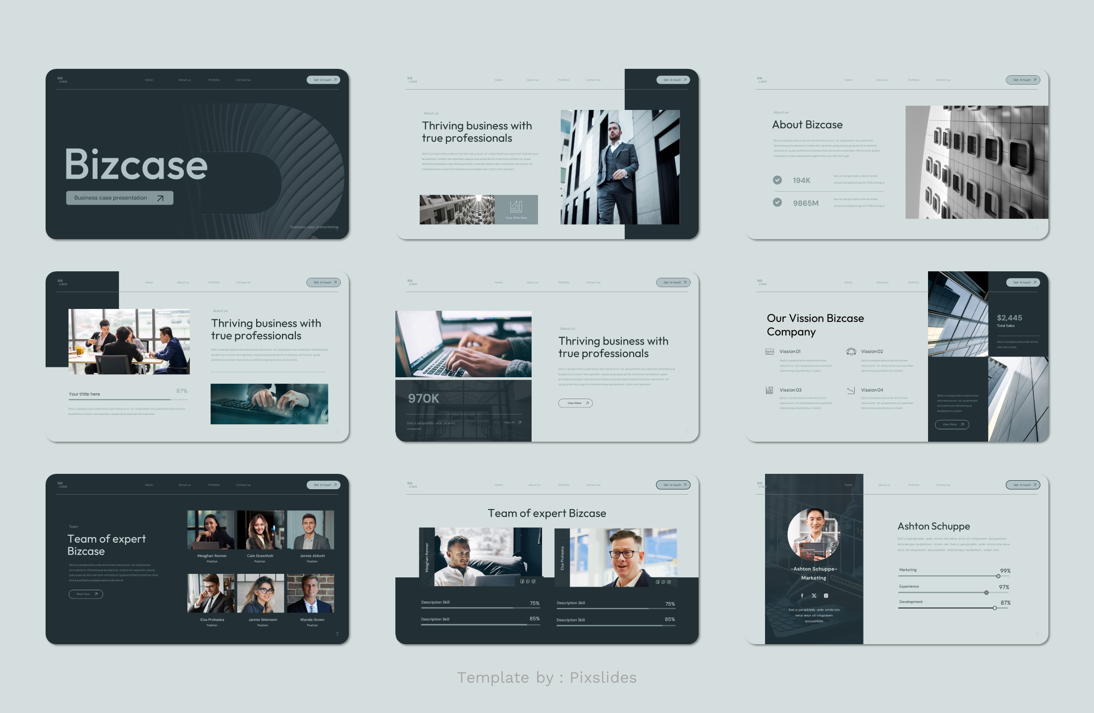 Bizcase - Business Case PowerPoint Presentation Template, Presentation ...