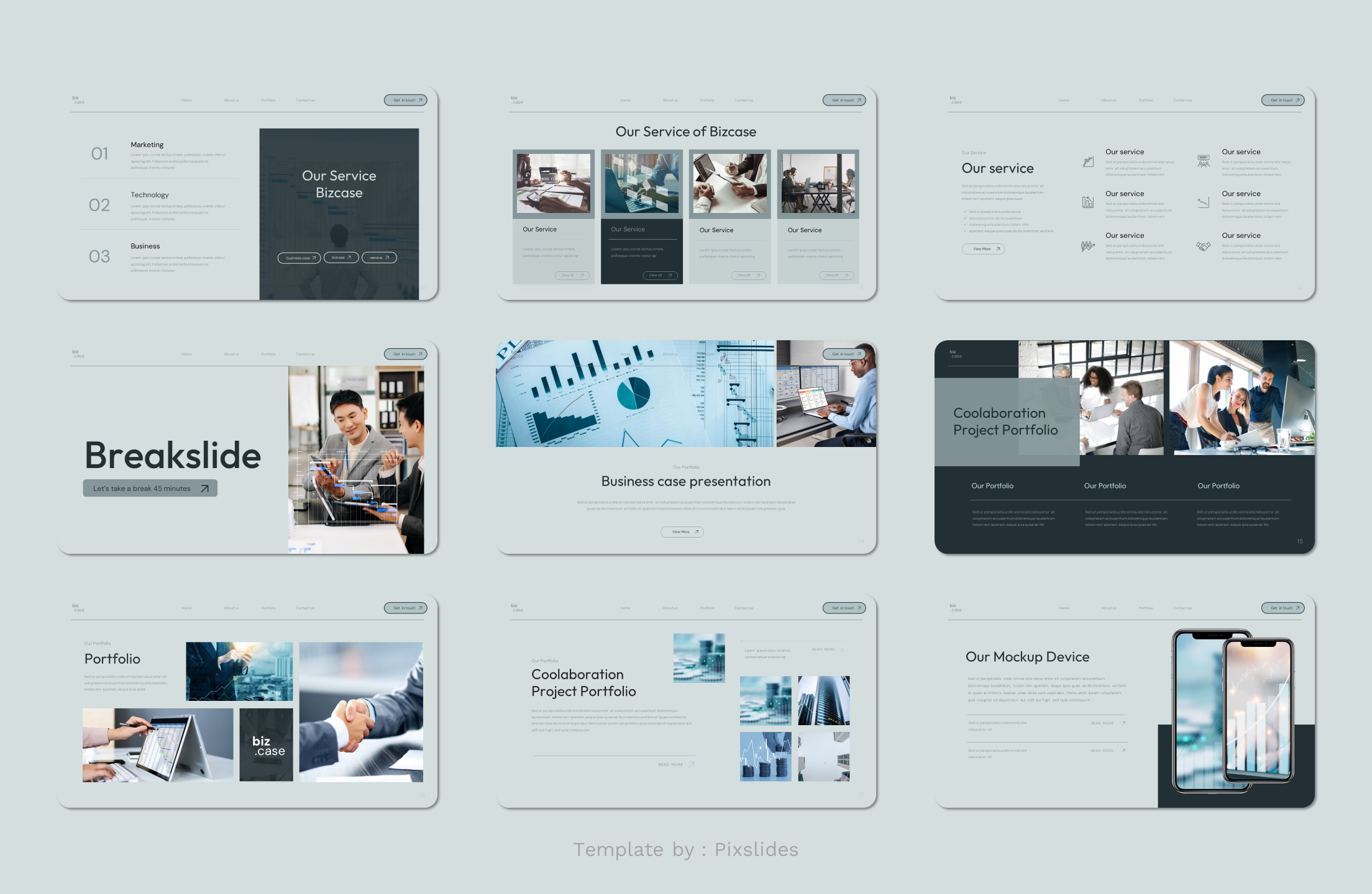 Bizcase - Business Case PowerPoint Presentation Template, Presentation ...